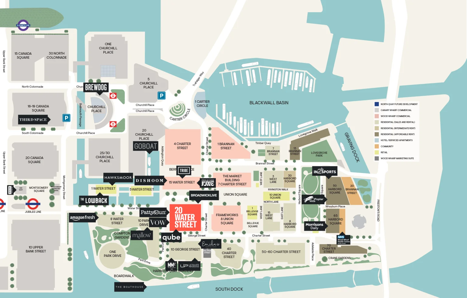 Offices at 20 Water Street | Canary Wharf Offices